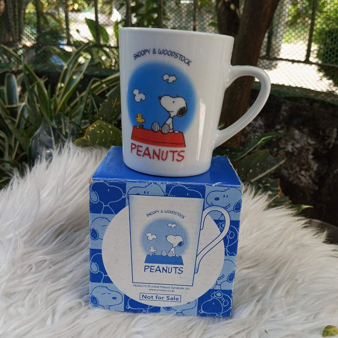 Snoopy Peanuts Ceramic Mugs, Furniture & Home Living, Kitchenware ...