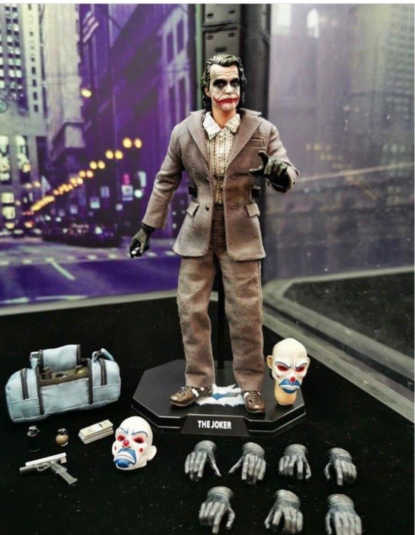 Soap Studios Heath Ledger Joker Bank Robber figure, Hobbies & Toys ...