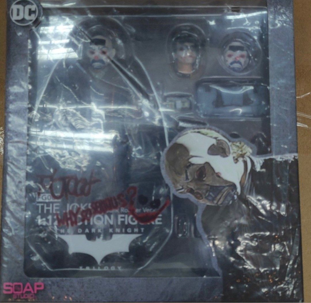 Soap Studios Heath Ledger Joker Bank Robber figure, Hobbies & Toys ...