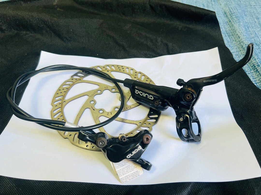 Sram Guide R brake with rotor, Sports Equipment, Bicycles & Parts ...