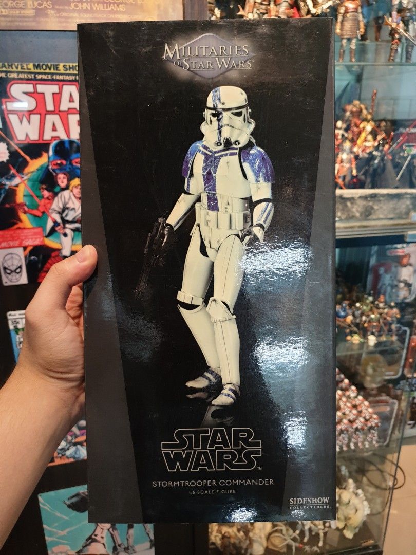 Star wars sideshow stormtrooper commander on Carousell