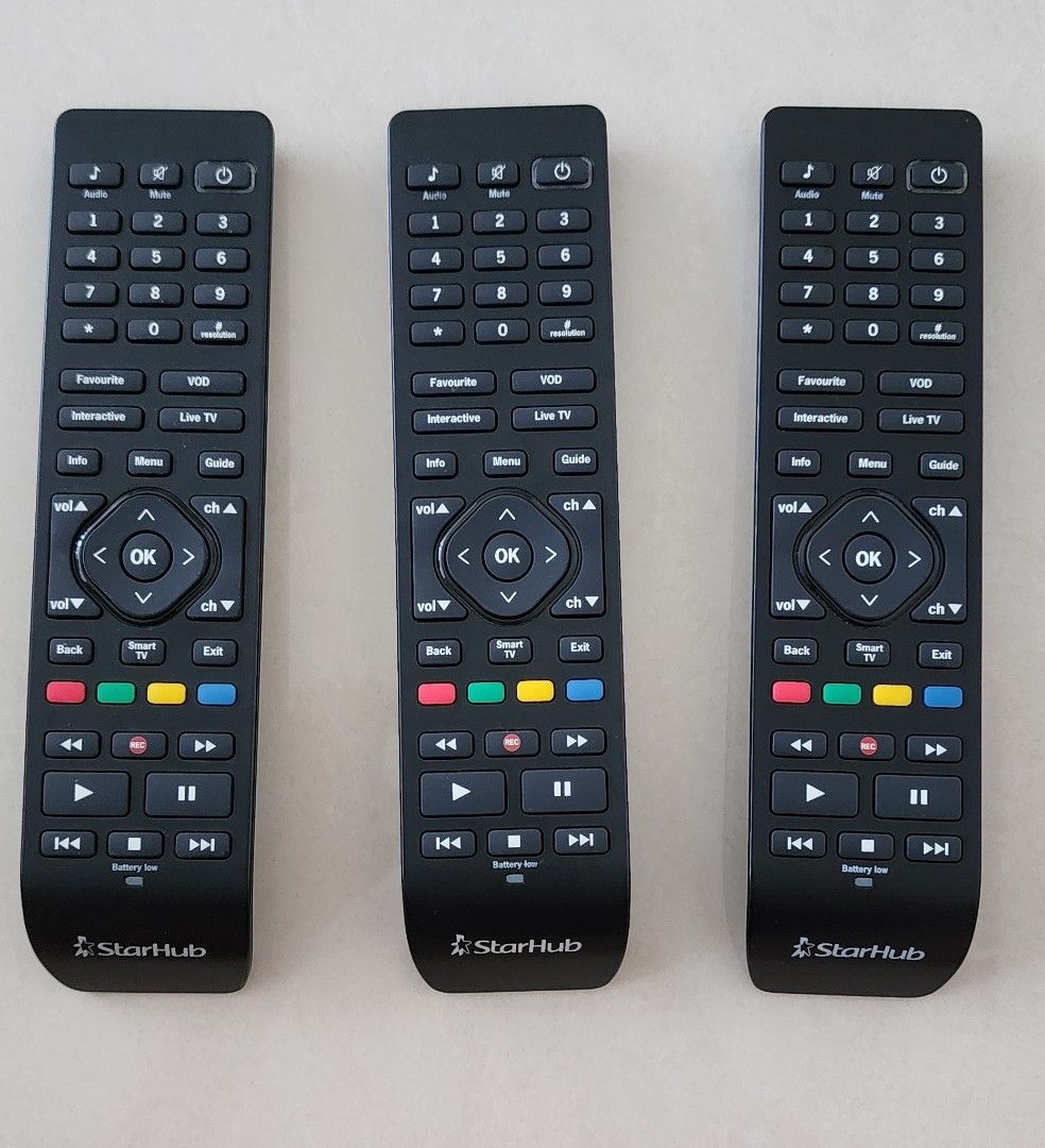Starhub Remote Control, TV & Home Appliances, TV & Entertainment, TV ...
