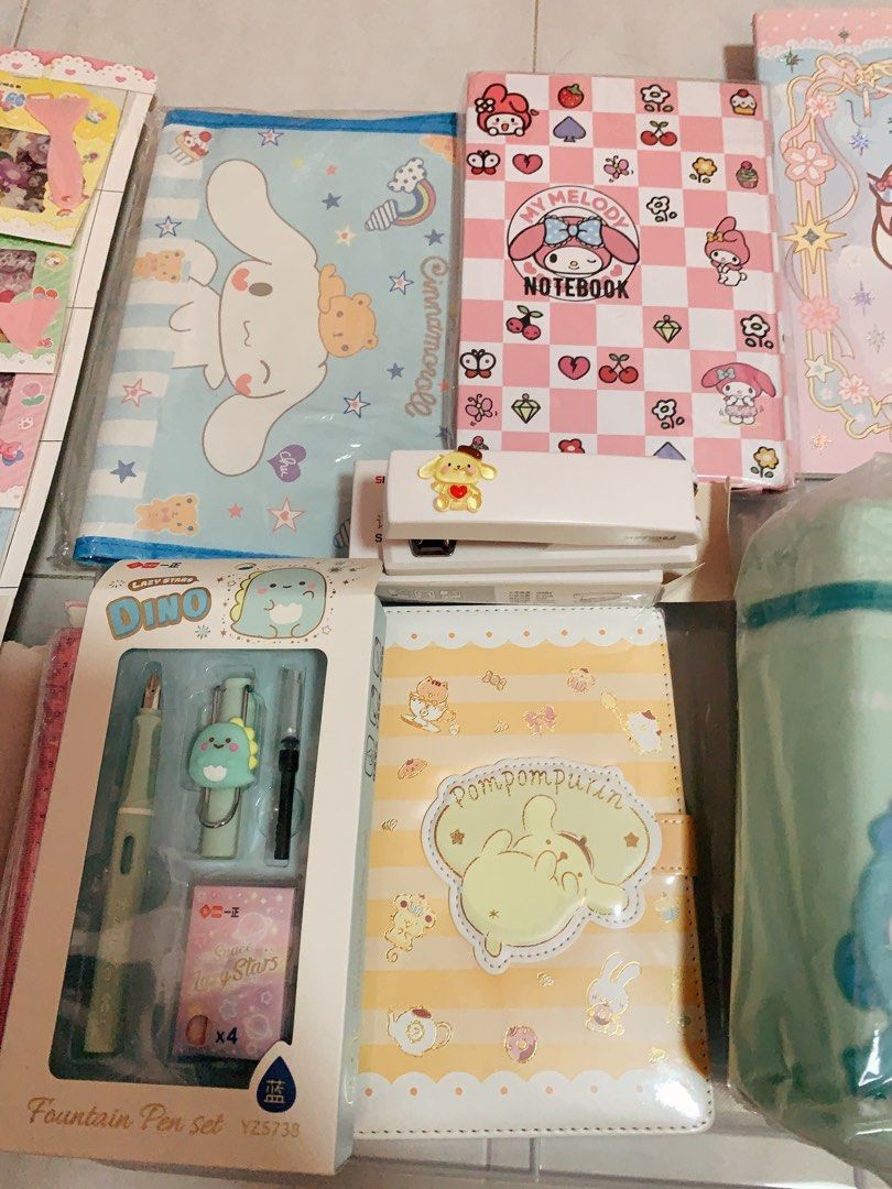 Stationary sanrio character design Cinnamonroll melody hello kitty ...