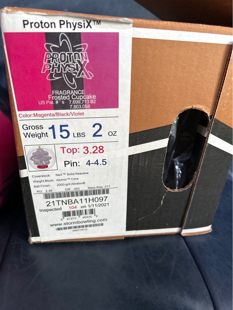 Storm Proton Physix 15lbs, Sports Equipment, Sports & Games, Billiards ...