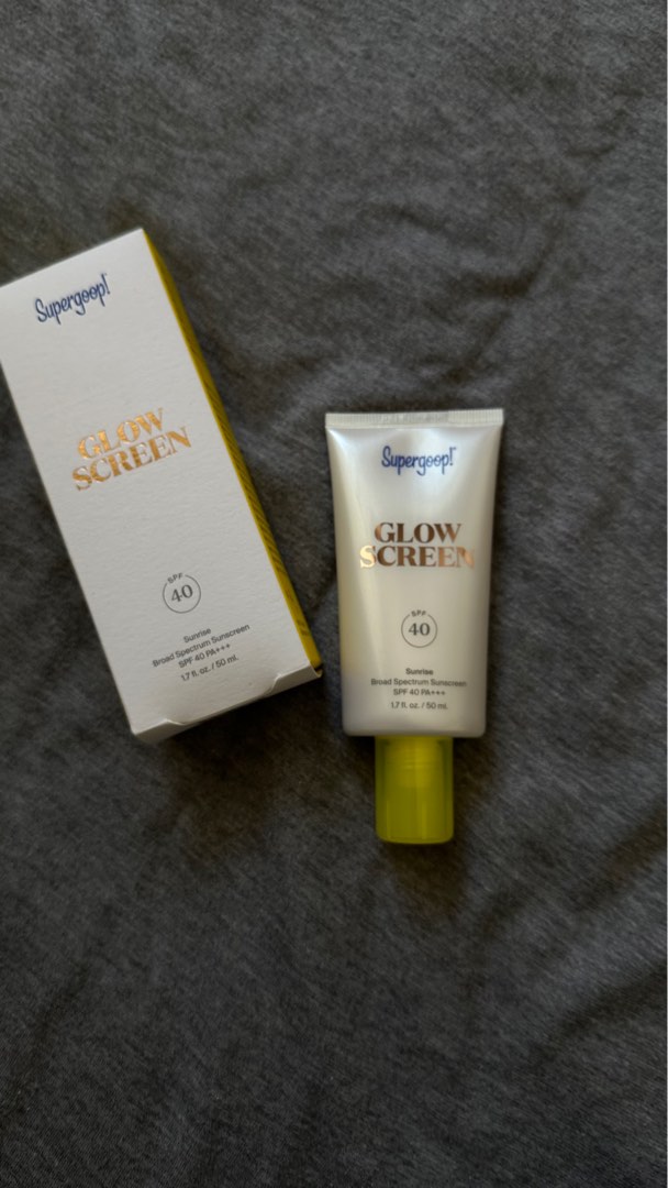 Supergoop glow screen spf 40 sunrise 50ml , Beauty & Personal Care ...