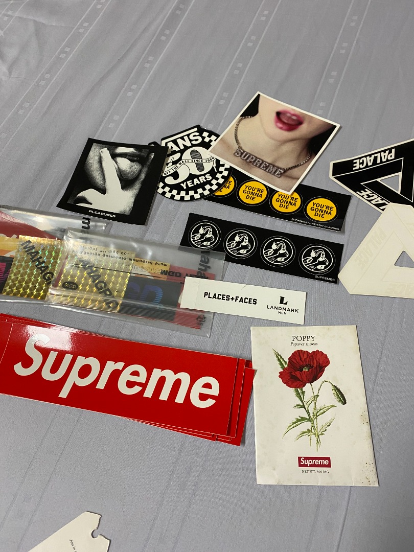 Supreme stickers, Hobbies & Toys, Memorabilia & Collectibles, Stamps ...