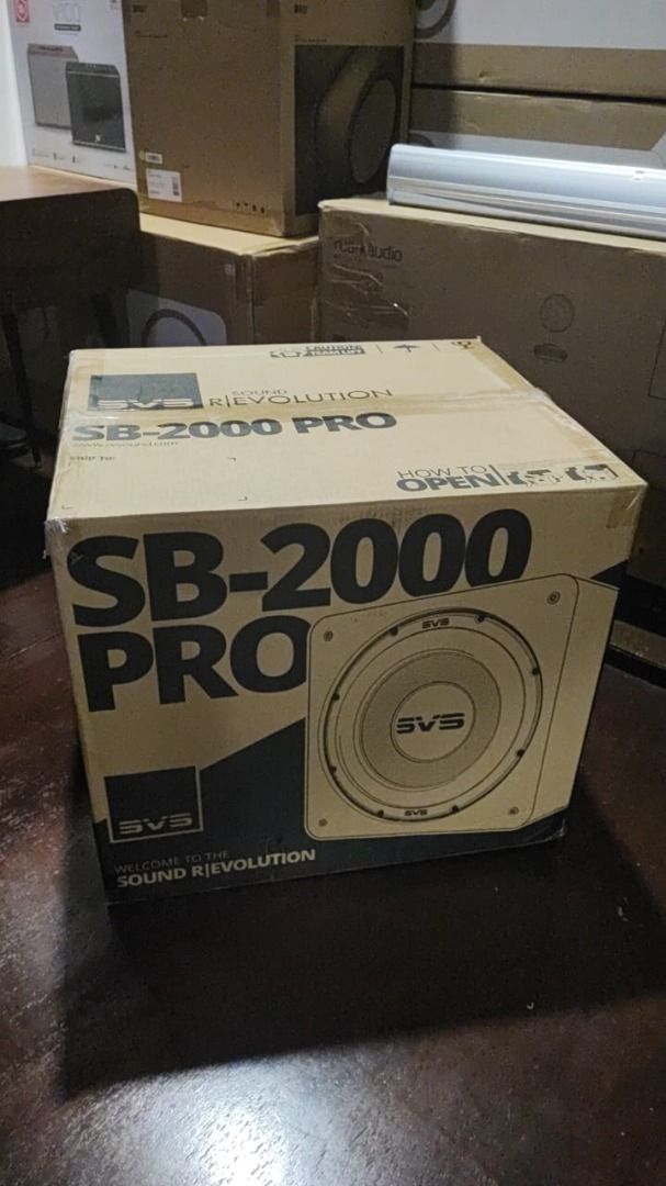 SVS SB-2000 Pro 12" 1500W Subwoofer (Piano Gloss Black) for Music ...