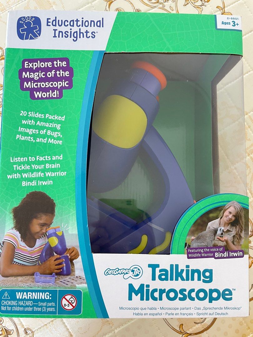 Talking Microscope STEM toy, Hobbies & Toys, Toys & Games on Carousell