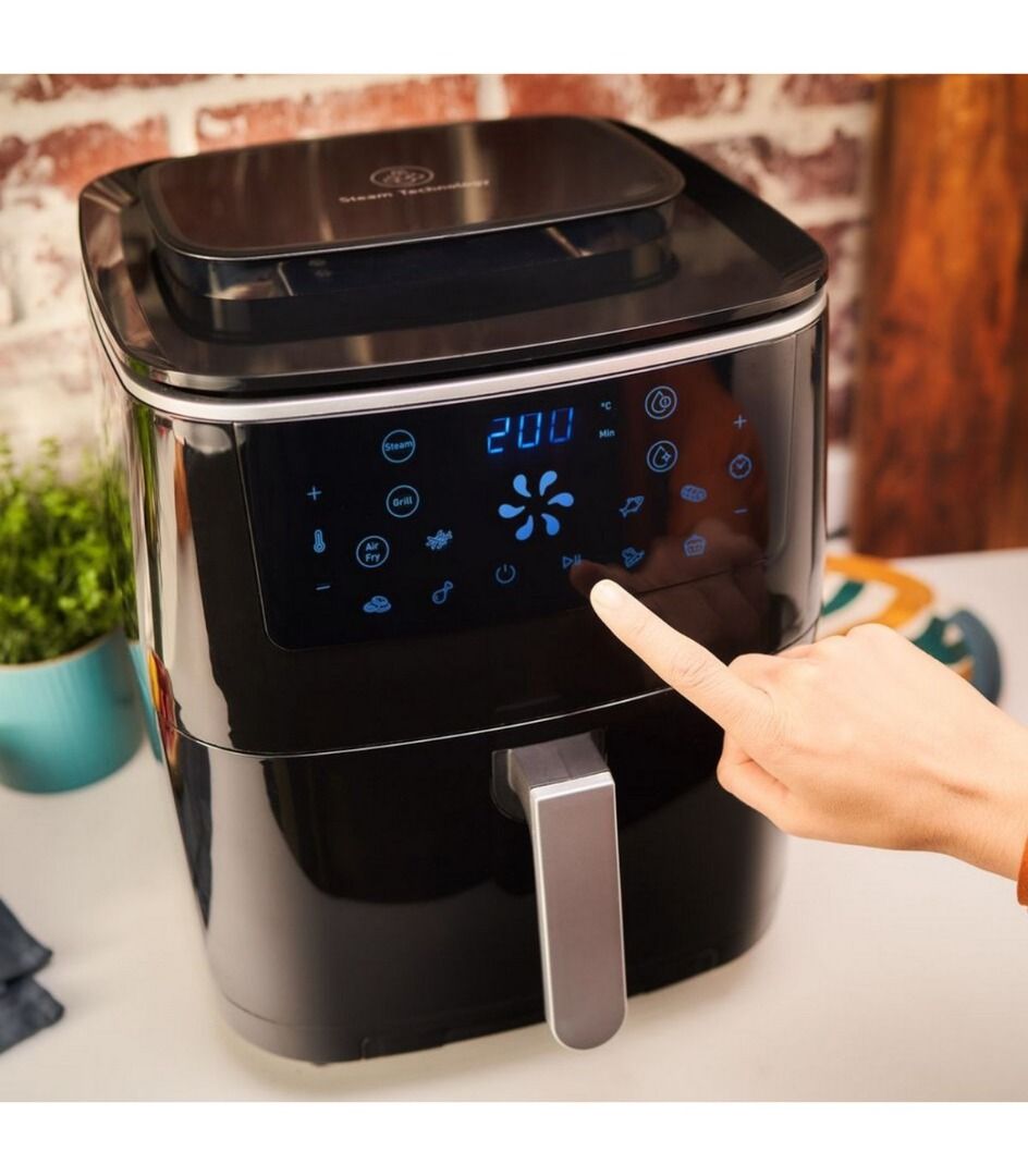 Tefal Easy Fry 3in1 Air Fryer, Steam & Griller 6.5L FW2018 (1.1L water ...