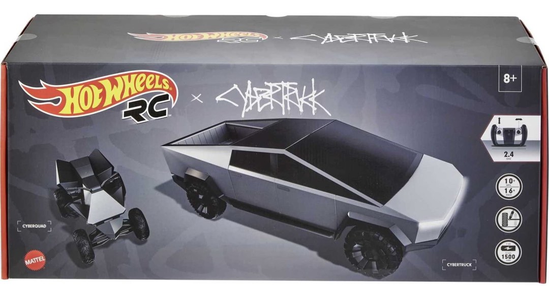Tesla Cybertruck 1:10 Hot Wheels Remote Control Car, Hobbies & Toys ...