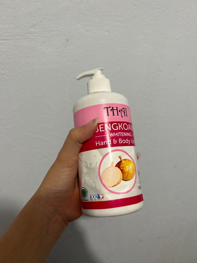 Thai bengkoang body lotion 500ml, Kesehatan & Kecantikan, Kulit, Sabun & Tubuh di Carousell