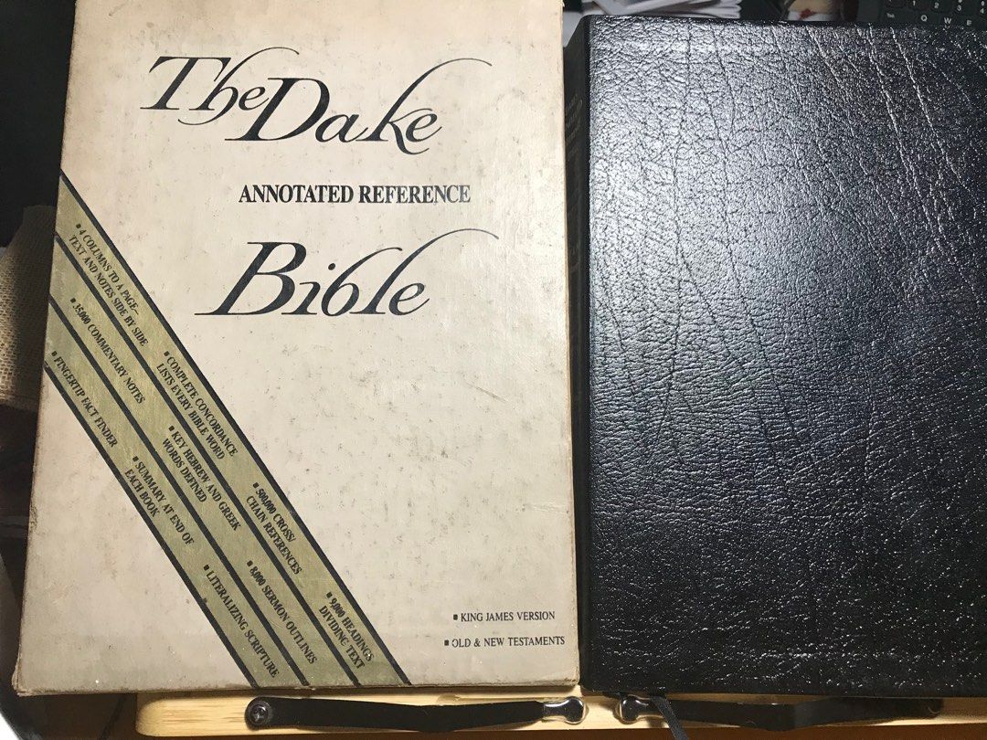 The Dake Annotated Reference Bible on Carousell