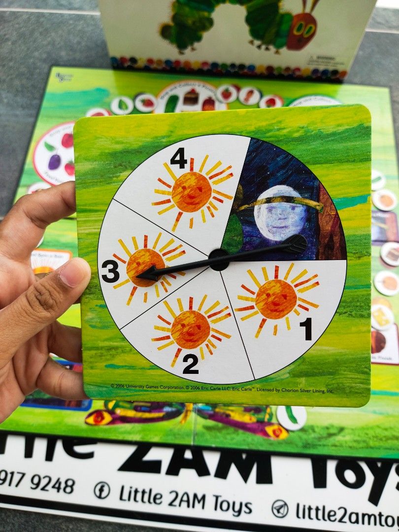 The Very Hungry Caterpillar Games, Hobbies & Toys, Toys & Games on ...