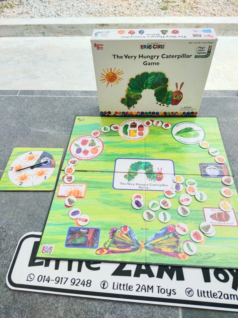 The Very Hungry Caterpillar Games, Hobbies & Toys, Toys & Games on ...