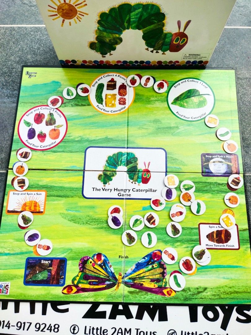 The Very Hungry Caterpillar Games, Hobbies & Toys, Toys & Games on ...