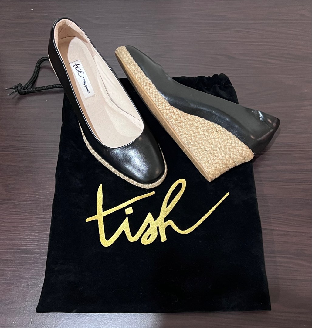 Tish V-Cut Wedge Espadrilles on Carousell