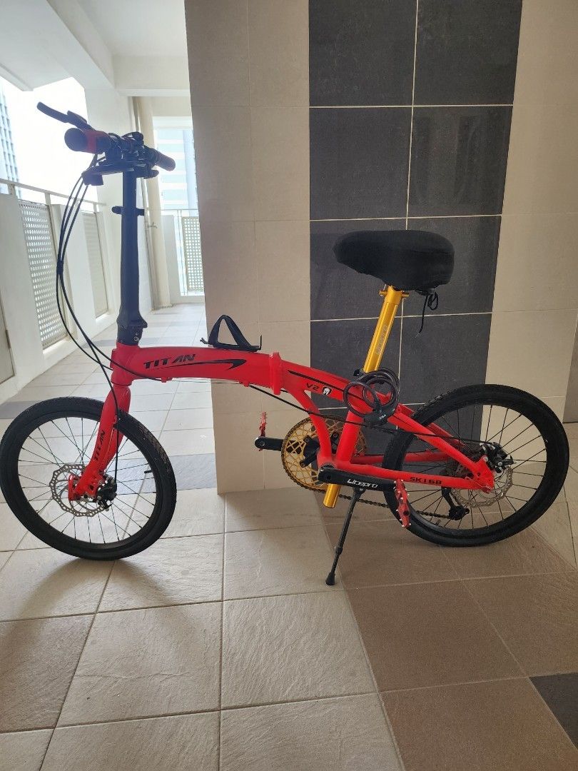 foldable bicycle 9 speed, Sports Equipment, Bicycles & Parts, Bicycles ...
