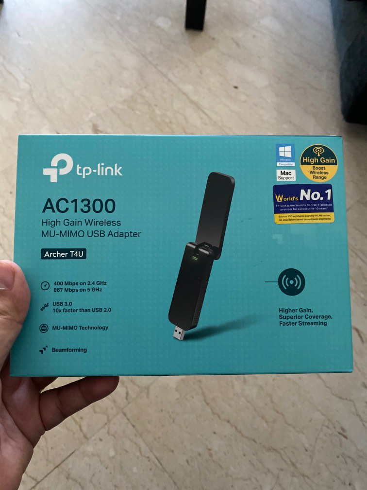 Tp-Link AC1300 Wireless Adapter for desktops, Computers & Tech, Parts ...