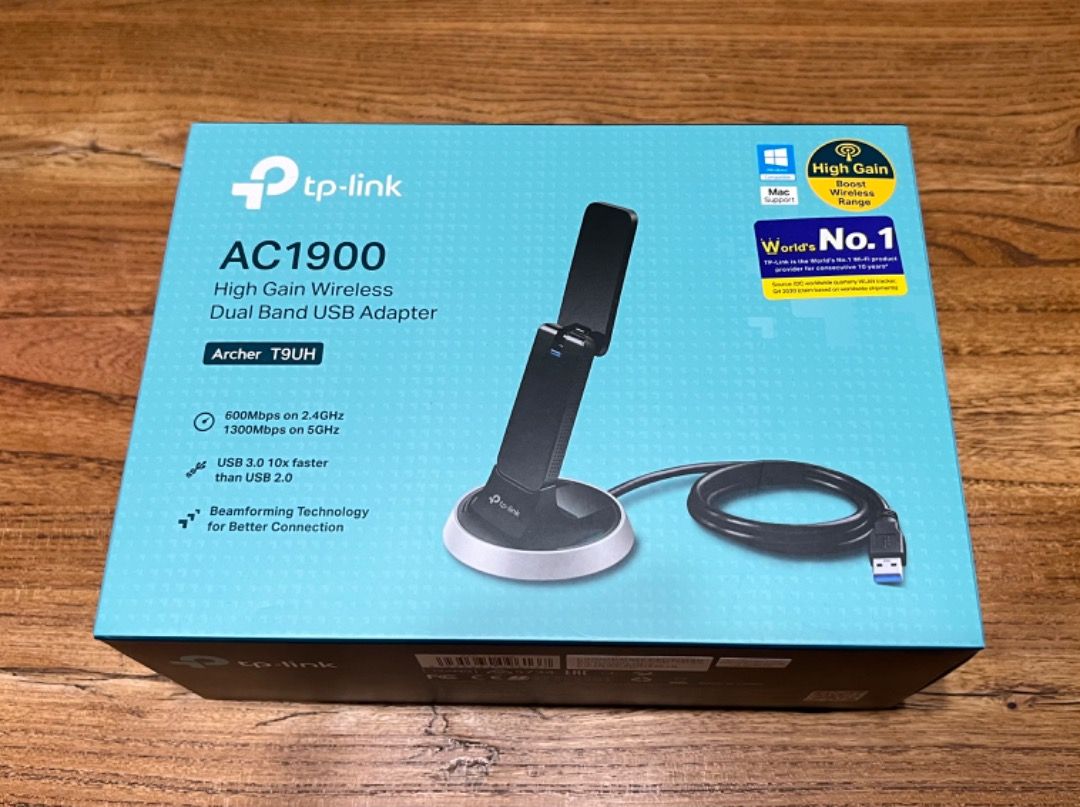 TP-Link AC1900 High Gain Wireless Dual Band USB Adapter, Computers ...