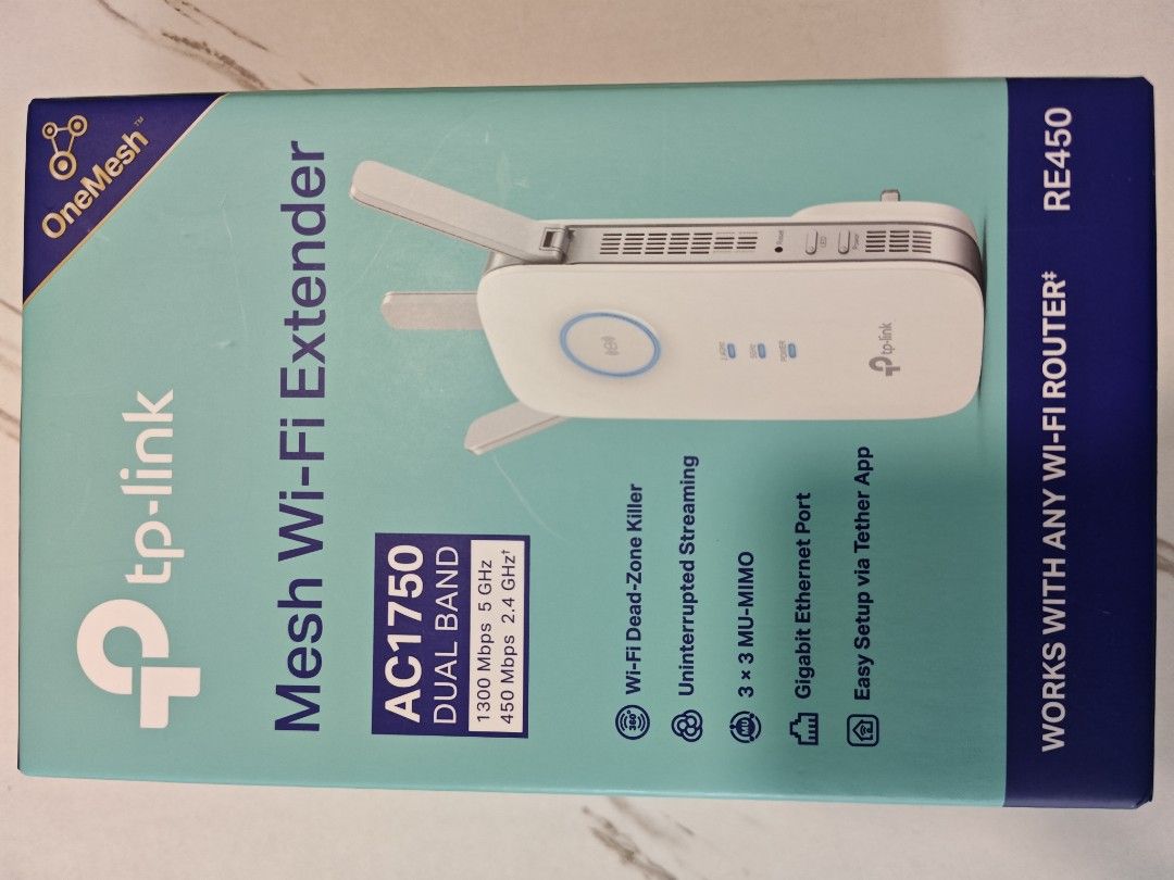 TP-Link RE450 Wifi Range Extender, Computers & Tech, Parts ...