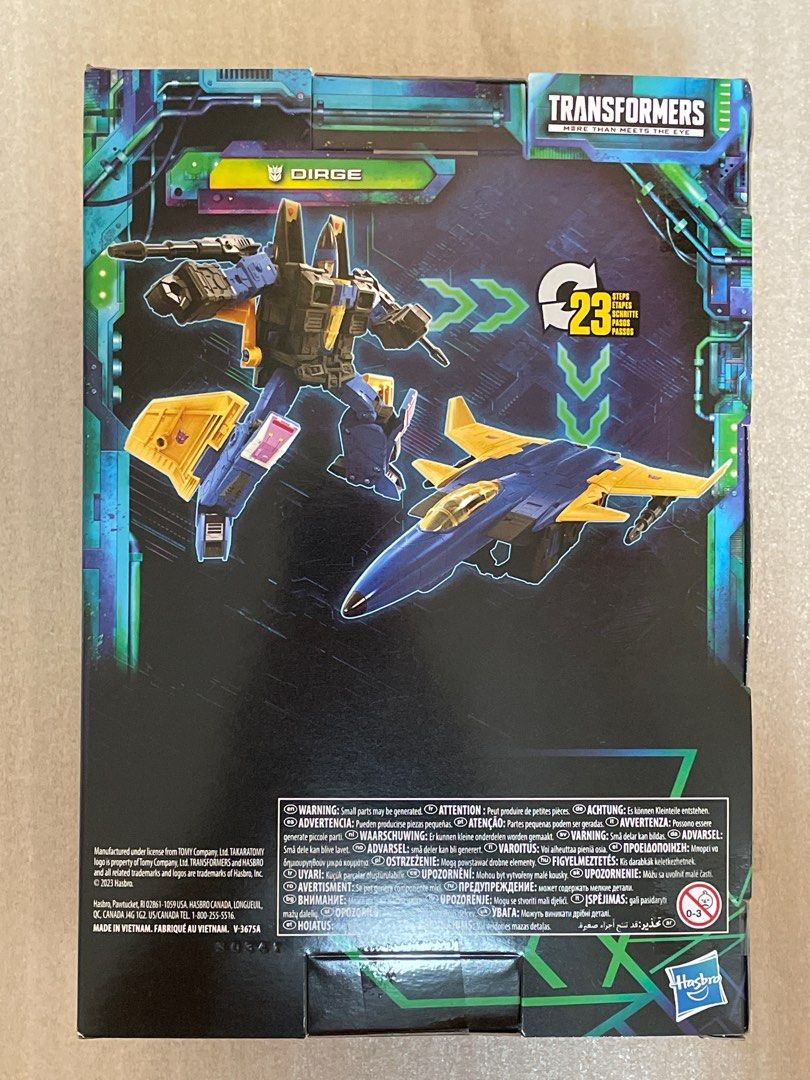 Transformers Legacy Evolution - Dirge ; G2 Universe Cloudcover, Hobbies ...