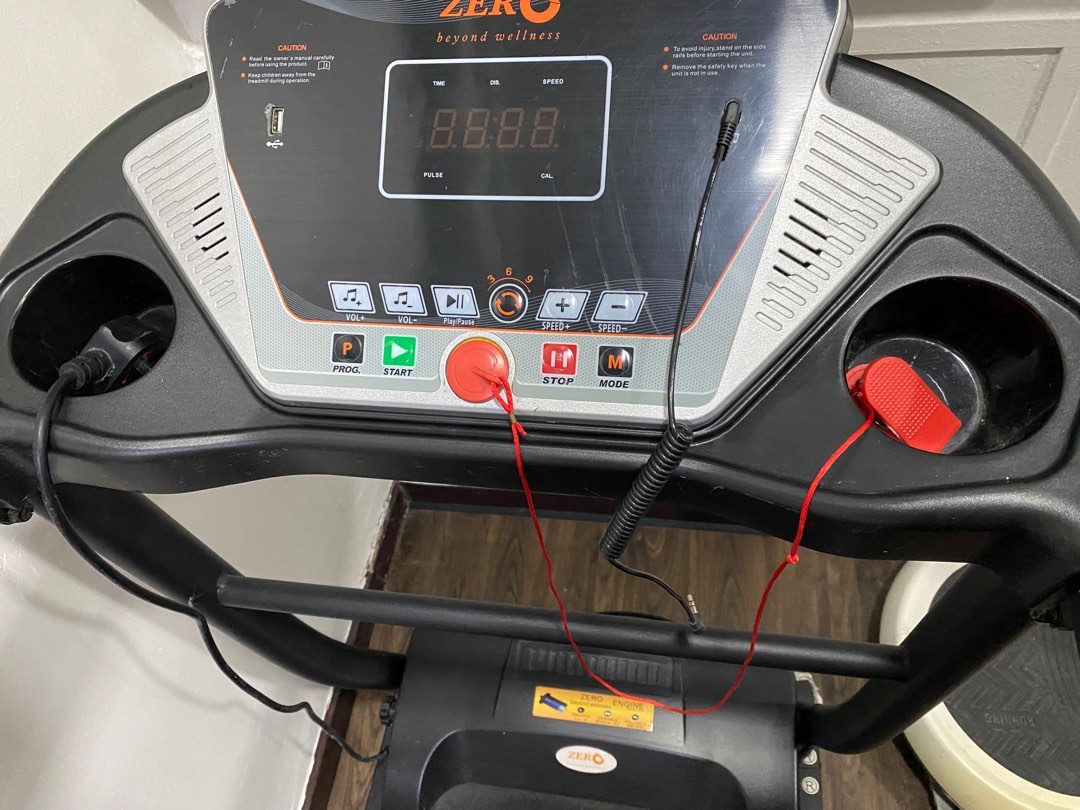 Treadmill Zero ZT1800, Sports Equipment, Exercise & Fitness, Cardio ...