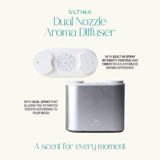 Ultima Dual Nozzle Aroma Diffuser with free Ultima Moments Oil ...