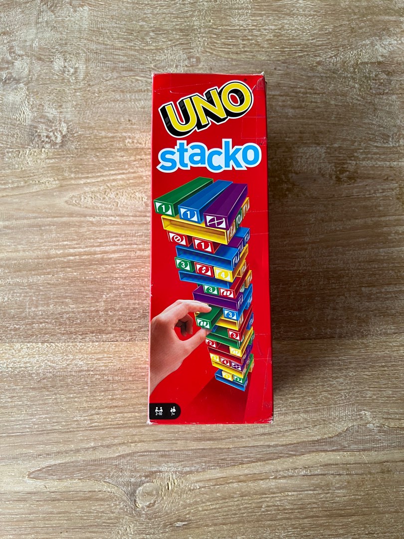 Uno stacko, Hobbies & Toys, Toys & Games on Carousell