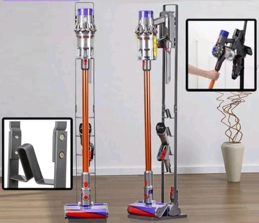 Vacuum Storage Rack Dyson Vacuum Stand Organizer Cordless Vacuum Metal ...