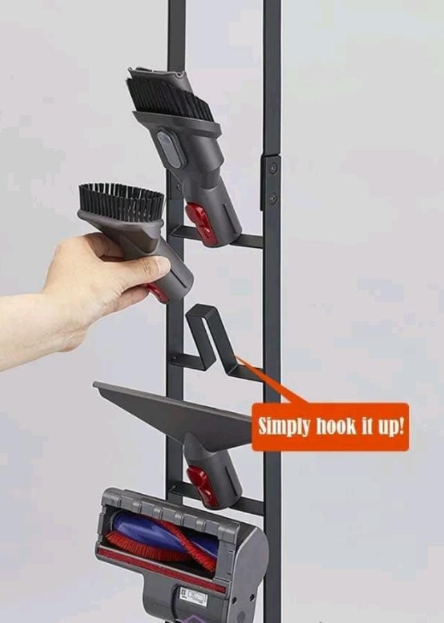 Vacuum Storage Rack Dyson Vacuum Stand Organizer Cordless Vacuum Metal ...