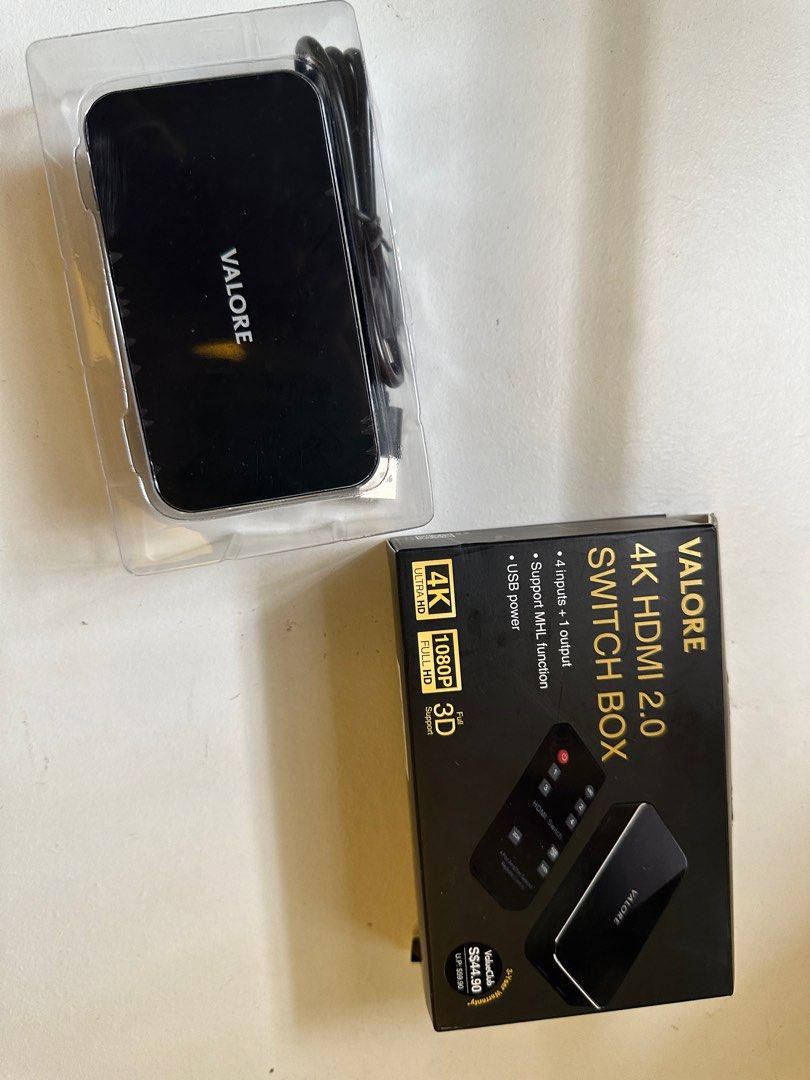Valore 4K HMDI switch box, TV & Home Appliances, TV & Entertainment, TV ...