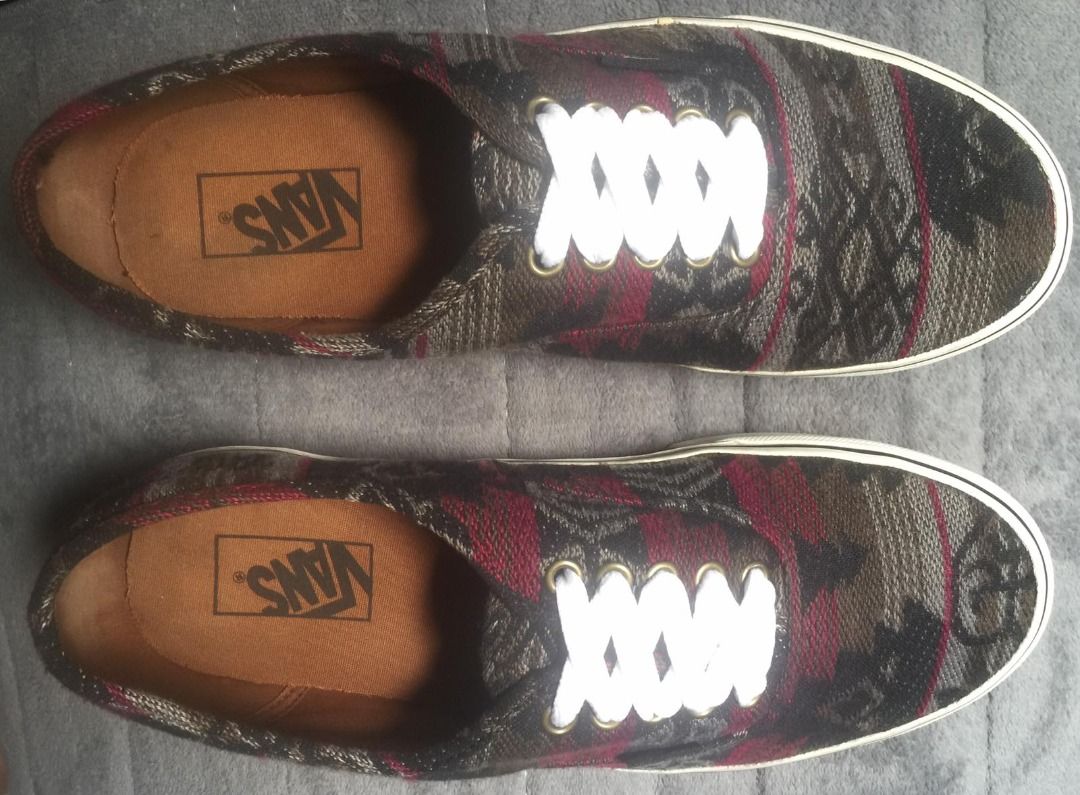 Vans Era Aztec "Tribal" Inca (neg), Men's Fashion, Footwear, Sneakers ...