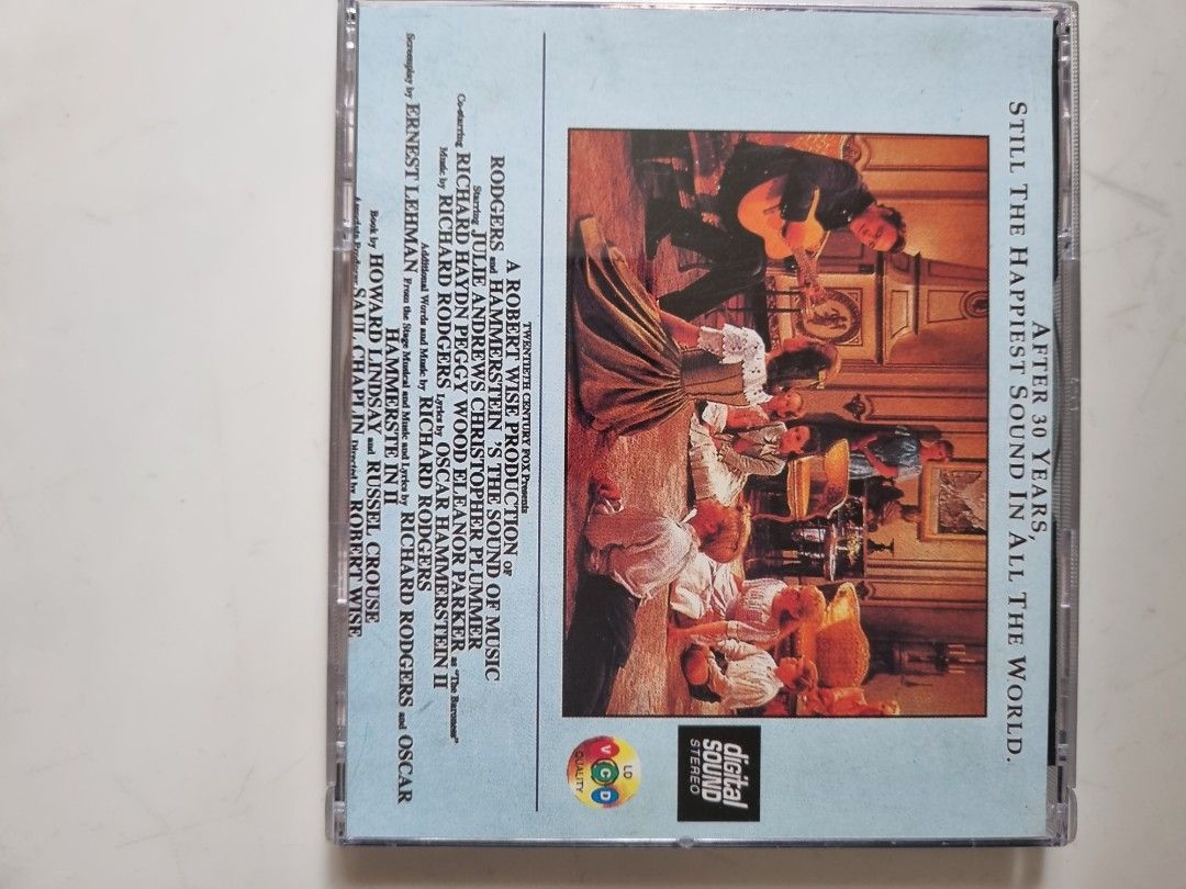 VCD The Sound Of Music Available until 31 Aug 2023, Hobbies & Toys ...