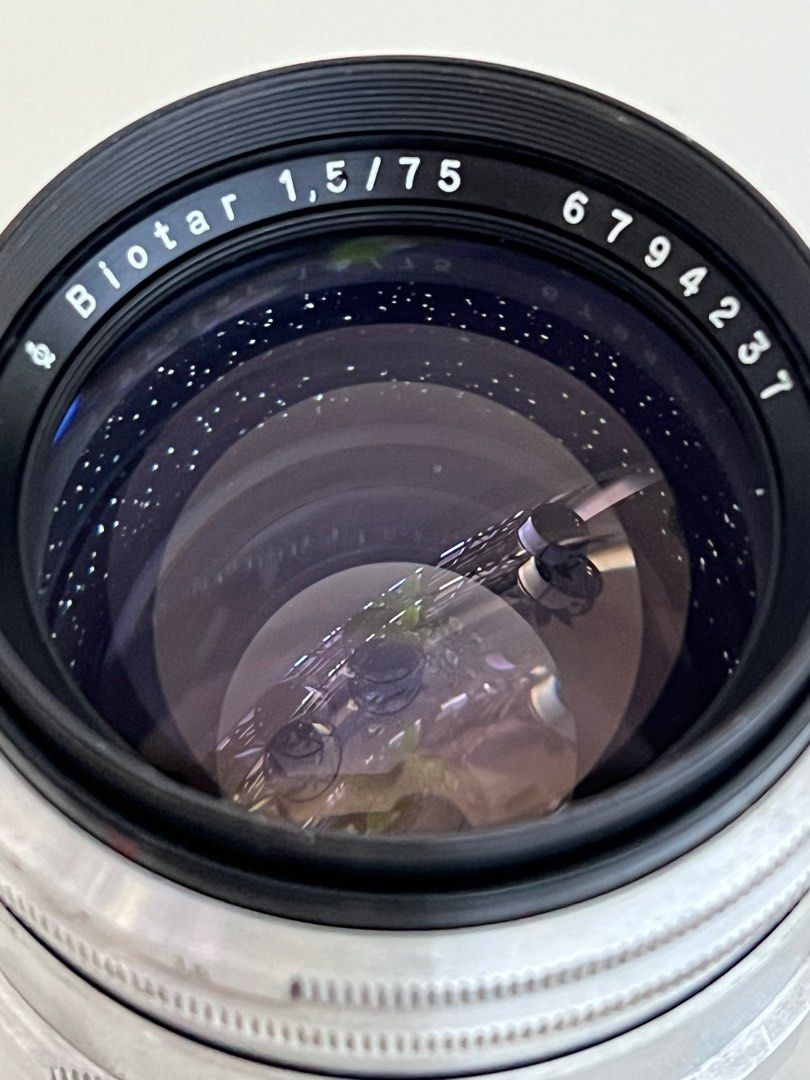 Very rare vintage Carl Zeiss Jena Biotar 75mm f1.5 bokeh king classic ...