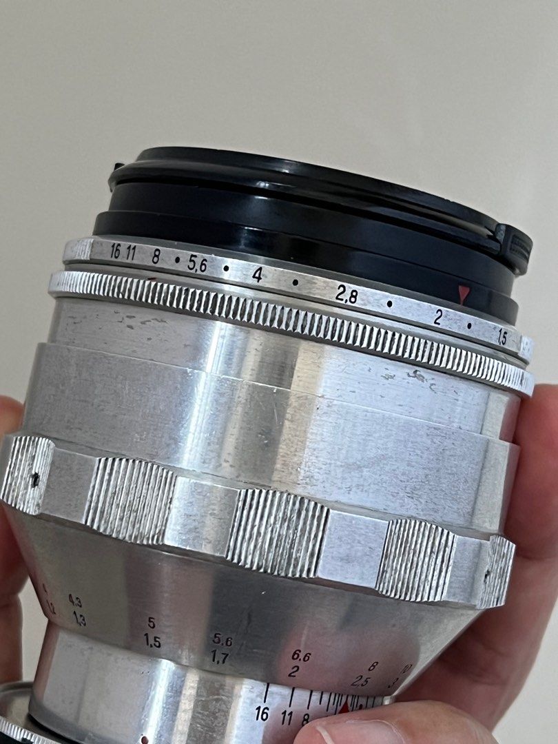 Very rare vintage Carl Zeiss Jena Biotar 75mm f1.5 bokeh king classic ...