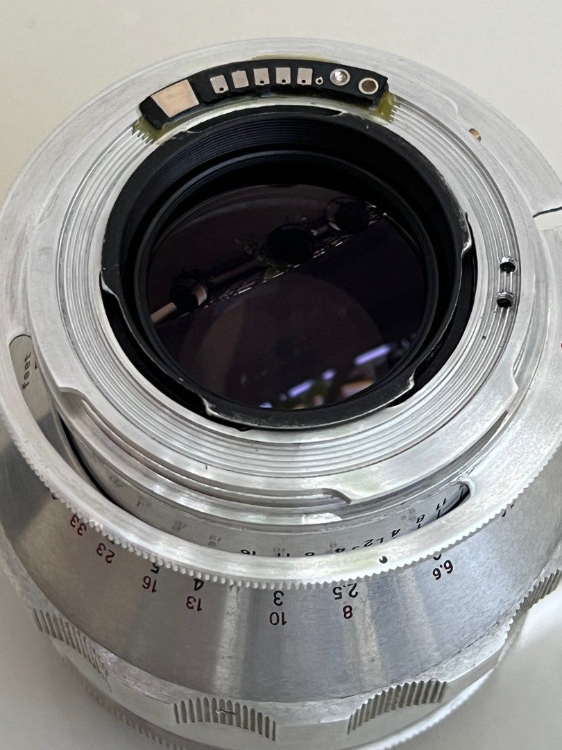 Very rare vintage Carl Zeiss Jena Biotar 75mm f1.5 bokeh king classic ...