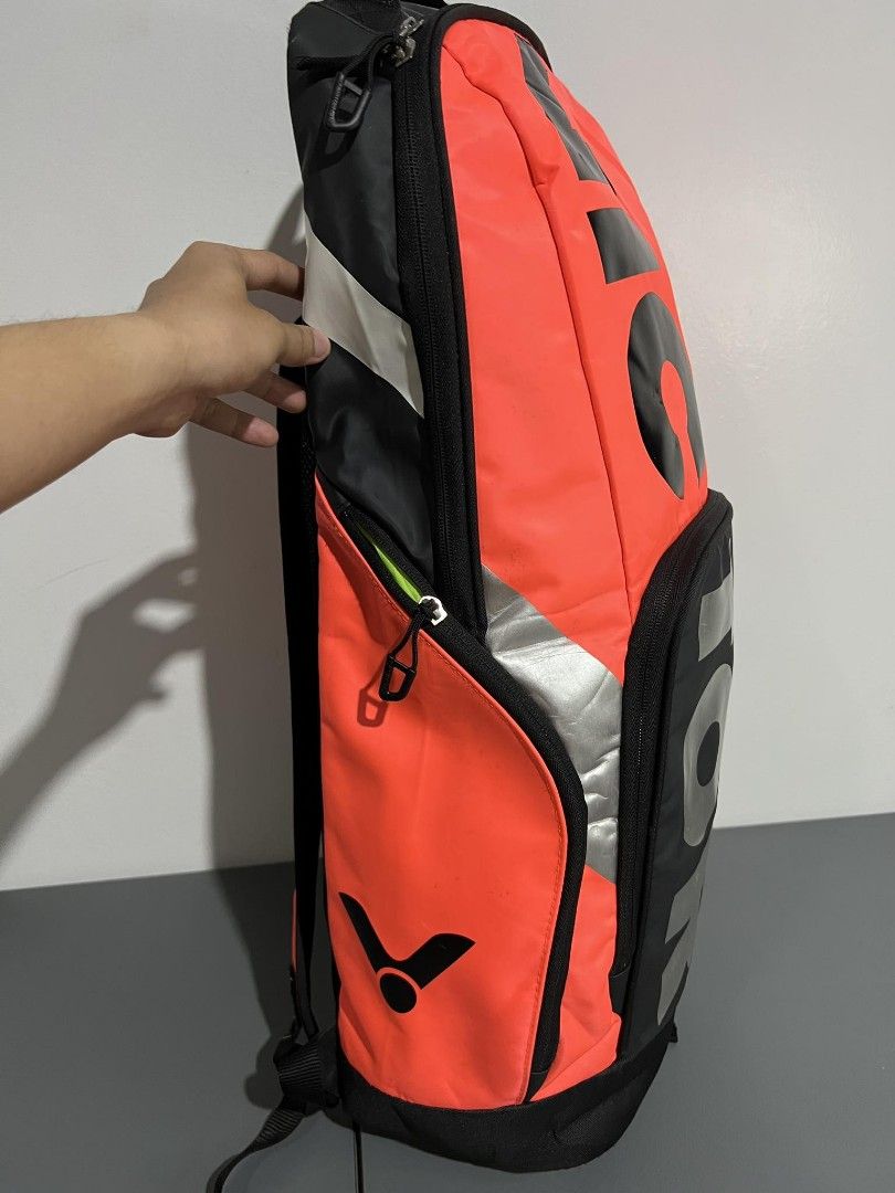 Victor Badminton Bag Bagpack Large, Sports Equipment, Sports & Games, Racket and Ball Sports on ...