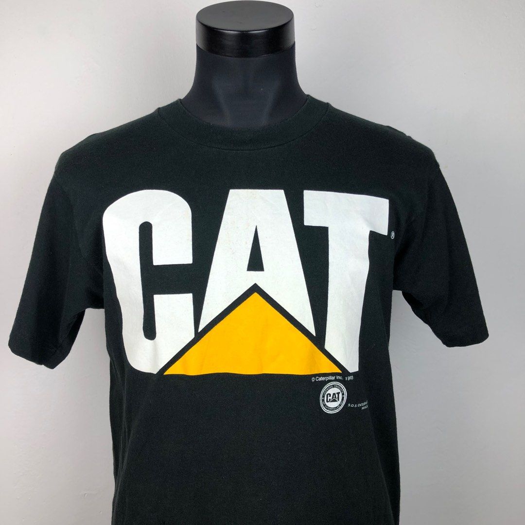 Vintage 90s Caterpillar, Men's Fashion, Tops & Sets, Tshirts & Polo ...