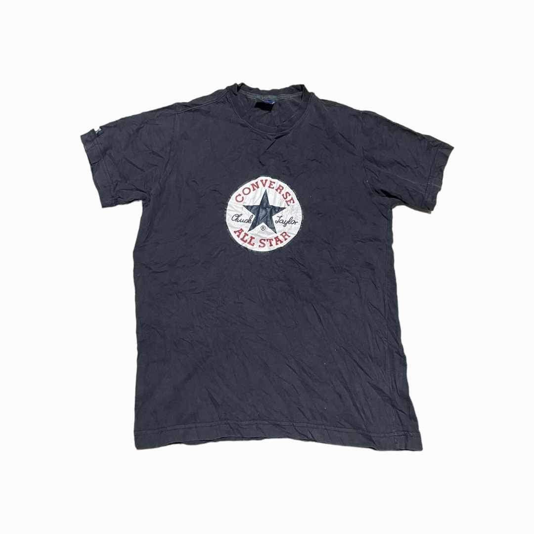 Vintage Converse Big Logo Shirt Men s Fashion Tops Sets Tshirts Polo Shirts on Carousell
