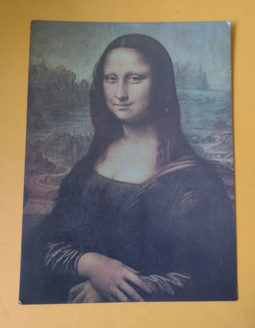 Vintage Original Mona Lisa Postcard ( no. 9103 ) released by Athena ...