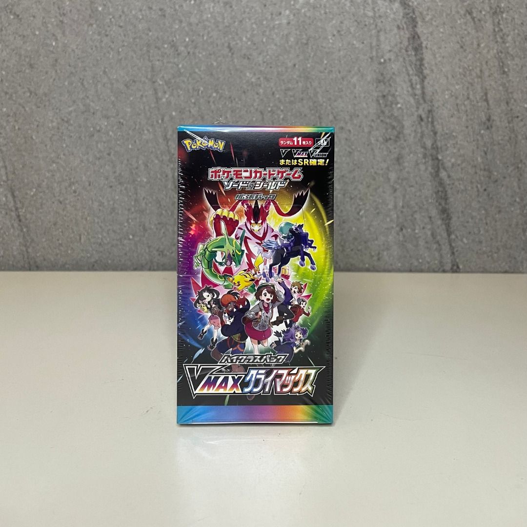 VMAX Climax Pokemon Booster Box (Japanese), Hobbies & Toys, Toys ...