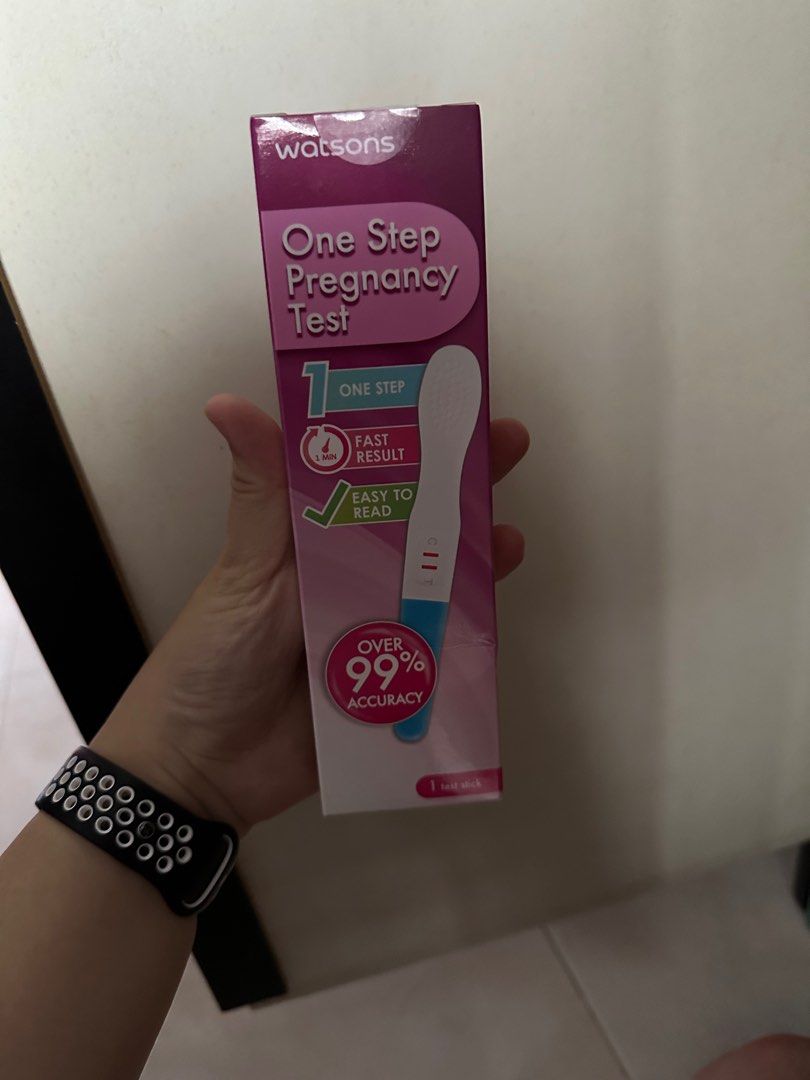 Watsons one step pregnancy test kit, Beauty & Personal Care, Sanitary ...