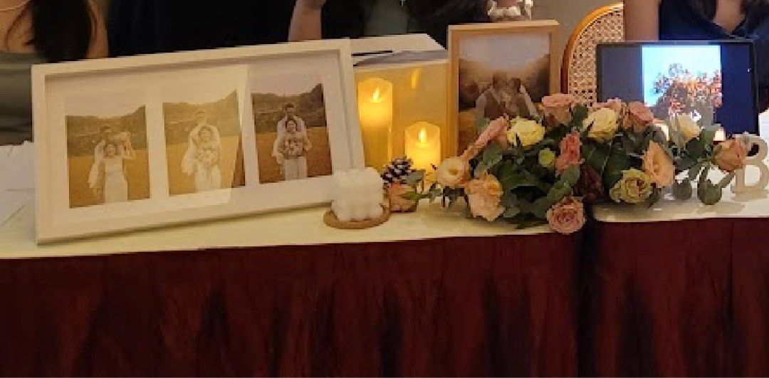 Wedding Decor Table For Rental Reception Photo Frames Candle wedding-decor-table-for-rental-reception-photo-frames-candle