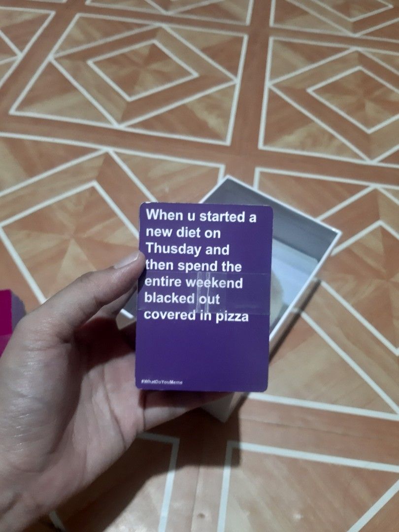 What do you meme card game, Hobbies & Toys, Toys & Games on Carousell