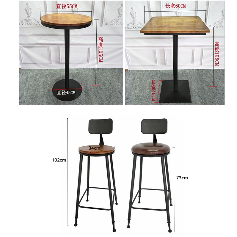 Wholesale Price High Table set ( 1 Table + 2 Chair ) Free install and ...