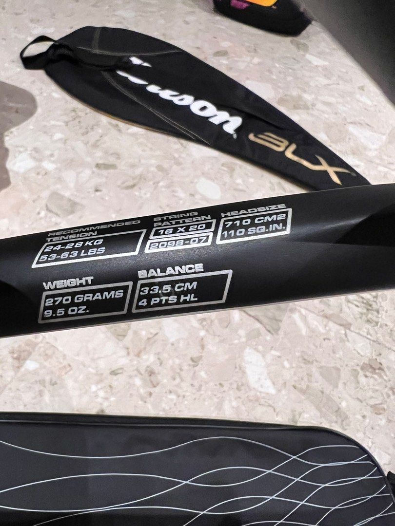Wilson K Factor Zen, Sports Equipment, Sports & Games, Racket & Ball ...