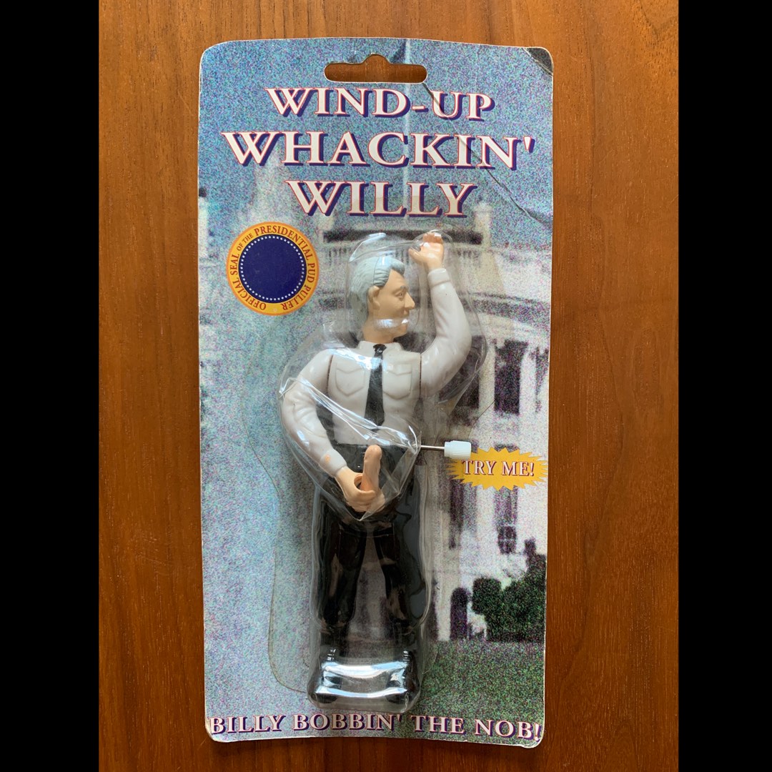 Wind Up Bill Clinton Novelty Toy, Hobbies & Toys, Toys & Games on Carousell