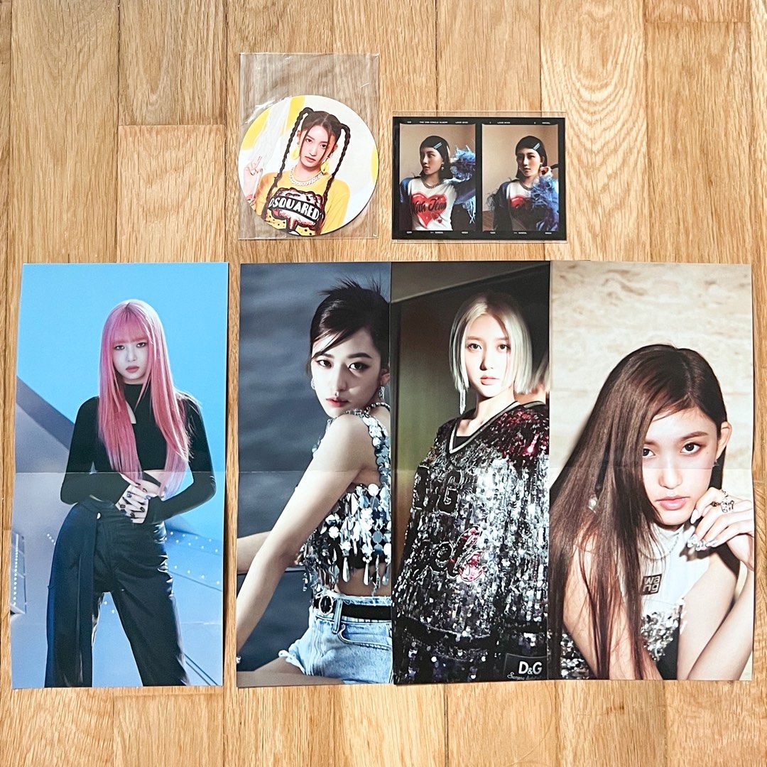 wtt wts ive photocard pc lucky draw fansign season greetings pob fs ld bandina jewel case jc ...