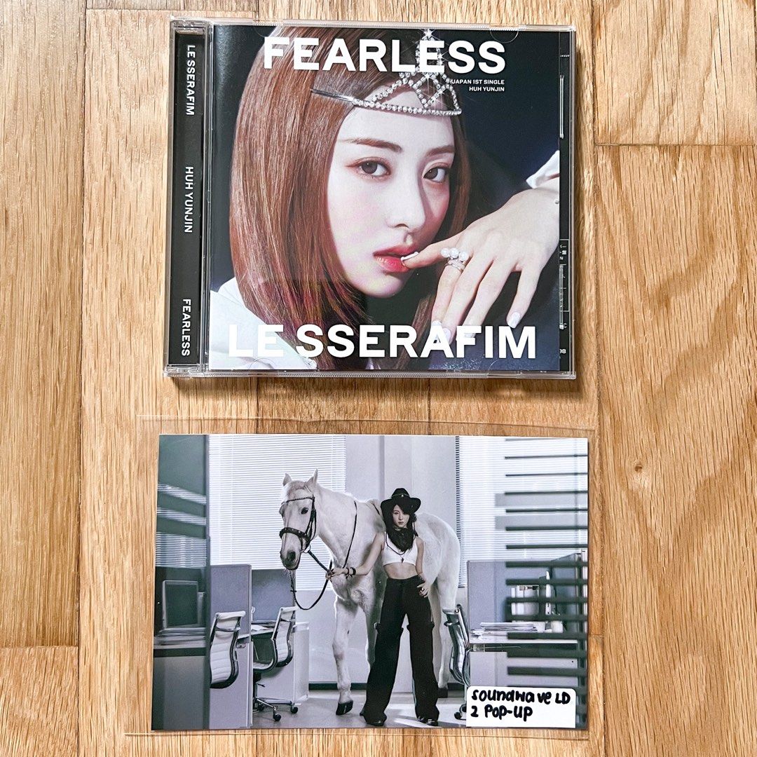 wtt wts le sserafim album photocard pc chaewon sakura kazuha yunjin eunchae frozen aquamarine ...