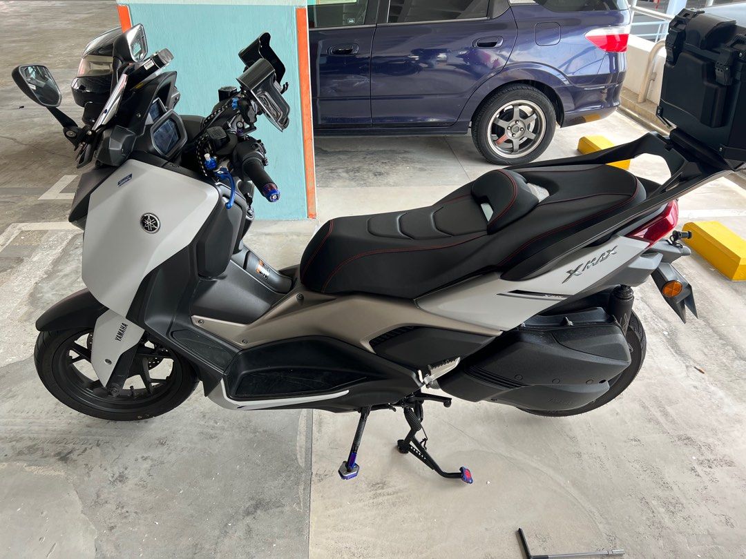Promo Xmax 2023 lower seat model comfort can lift up the rider back ...